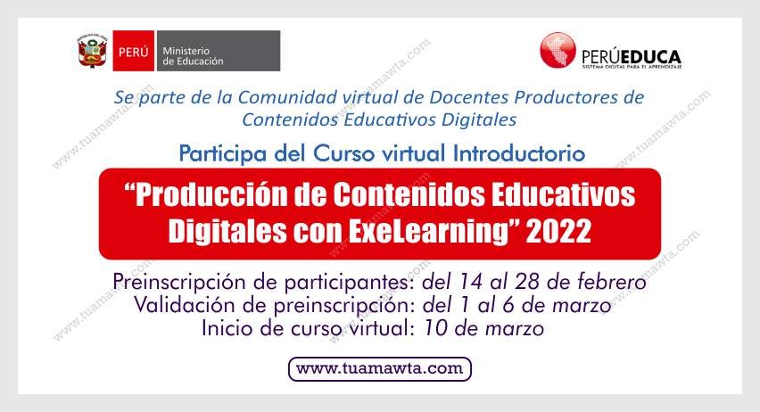 PERUEDUCA brindará curso virtual «Producción de Contenidos Educativos ...